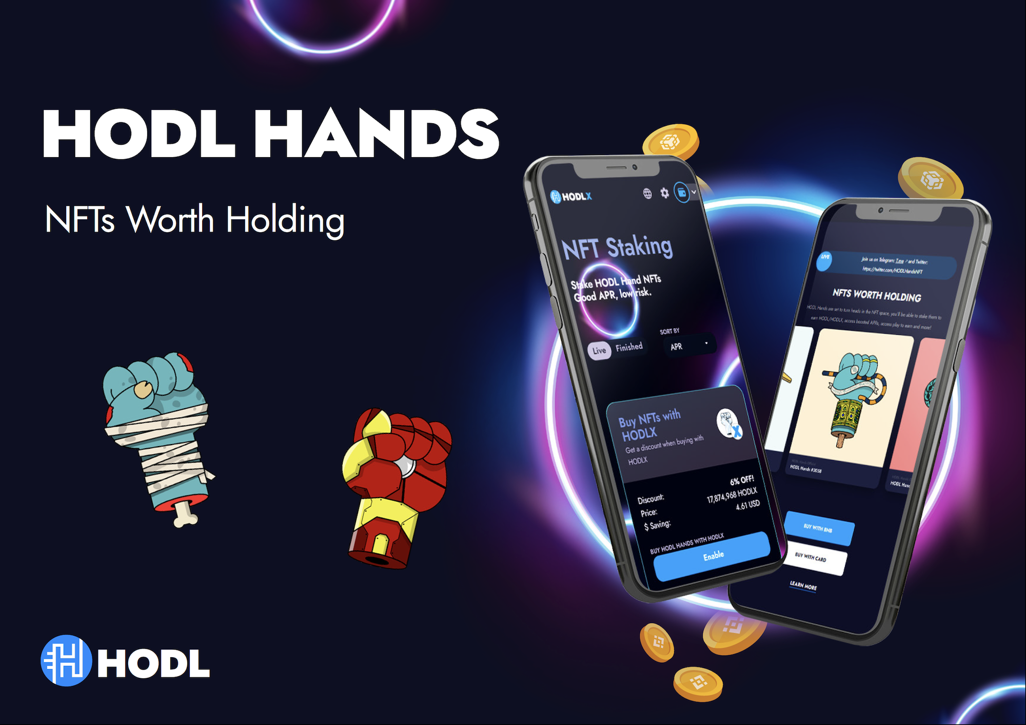 The Vision and Plans for HODL Hands NFTs